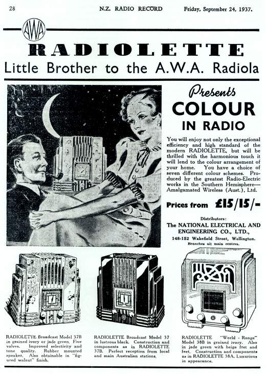 AWA radio model 38, 33A