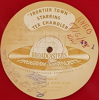 Old Time Radio Transcription Disc Collection