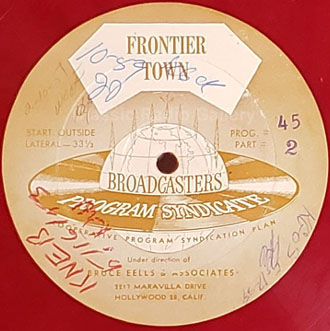 Old Time Radio Transcription Disc Collection