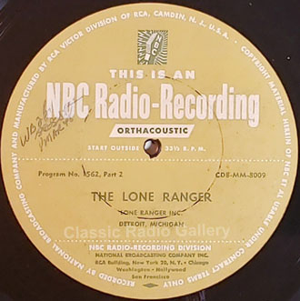 Old Time Radio Transcription Disc Collection