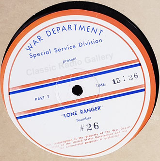 Old Time Radio Transcription Disc Collection